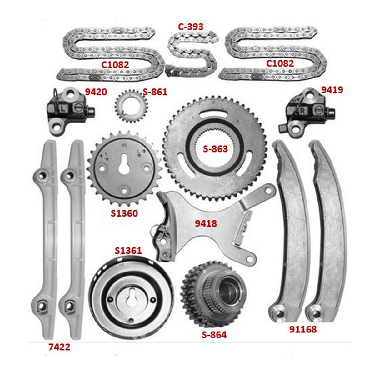 Kit de Distribución S.A. GEAR 76303 – Mi Autoparte